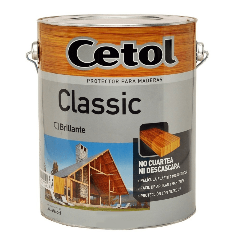 CETOL CLASSIC IMPREGNANTE BRILLANTE ROBLE 4 L - Pisano